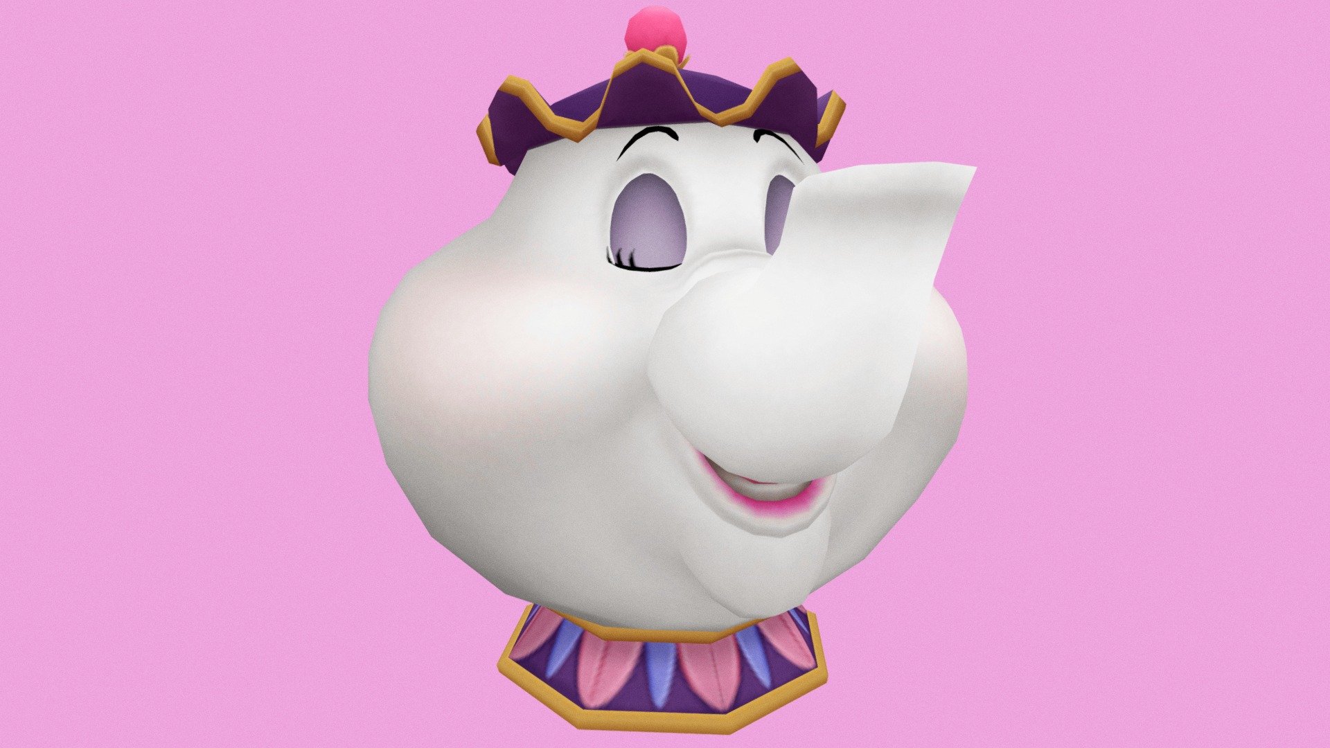 Mrs.Potts - Download Free 3D model by 𝕋𝕙𝕖 𝔼𝕧𝕖𝕟𝕚𝕟𝕘 𝕊𝕥𝕒𝕣 ...