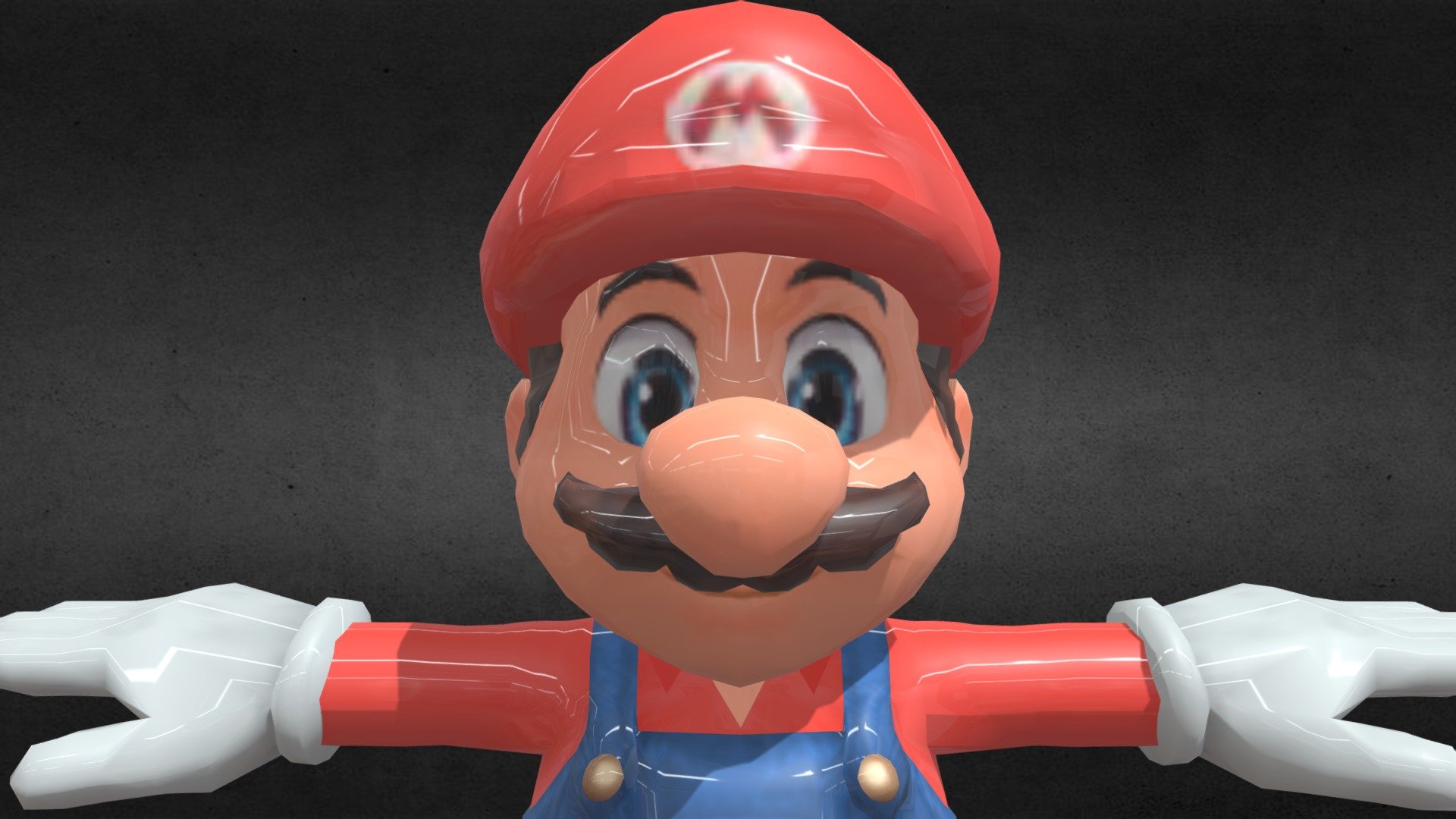Mario (movie design) - Download Free 3D model by RockoFoxy [1622f74 ...