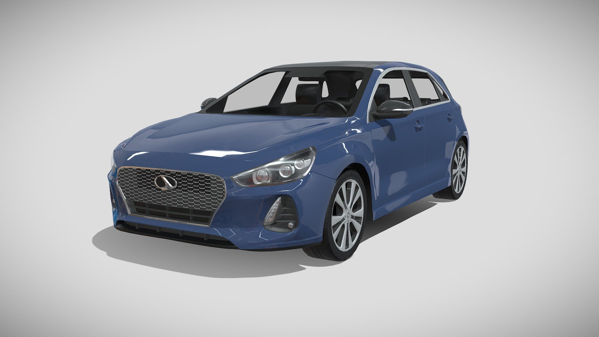 Hyundai i30 - 2 - 3D model by cmaczek [16239ea] - Sketchfab