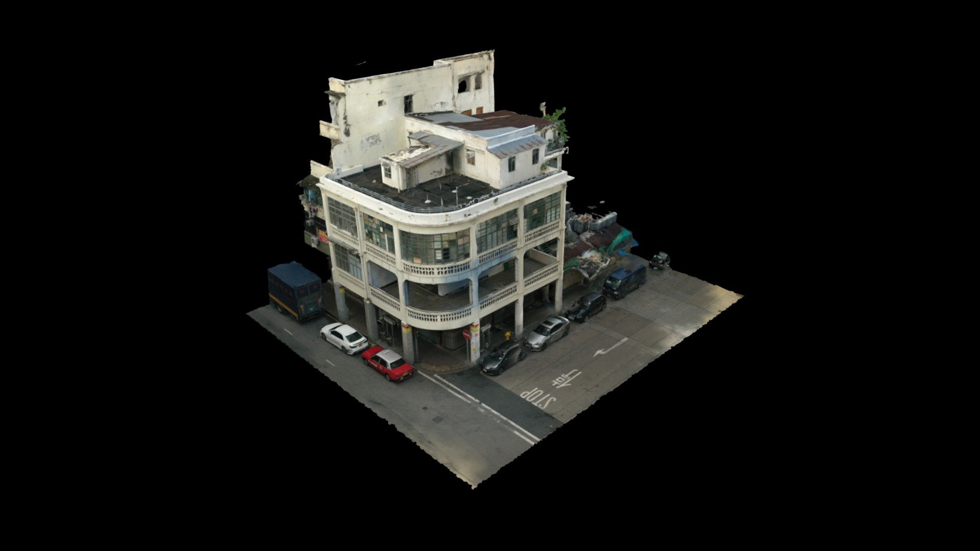 301,303 Castle Peak Road, Cheung Sha Wan - 3D model by boxoutproduction ...