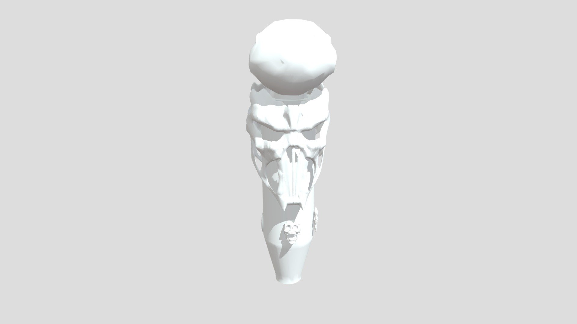 Punisher Shifter Skull - 3D model by jonrumery [1626bce] - Sketchfab