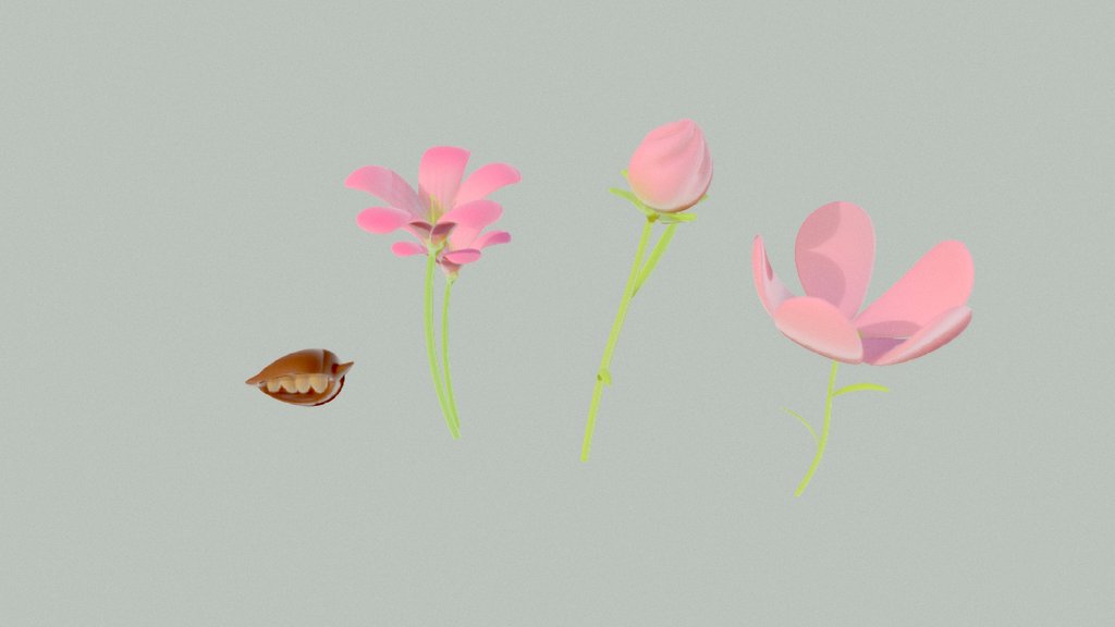 Flower - A 3D model collection by emilia.sidorenko - Sketchfab