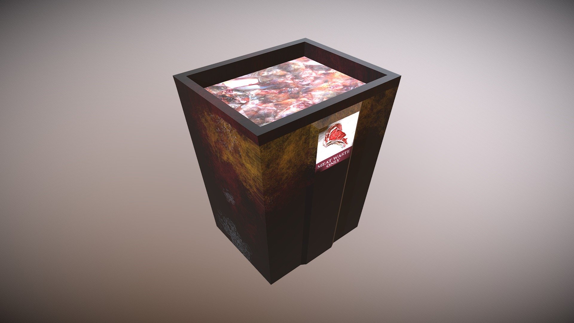 Fish Bin - 3D model by frankie.duck15 [16283c7] - Sketchfab