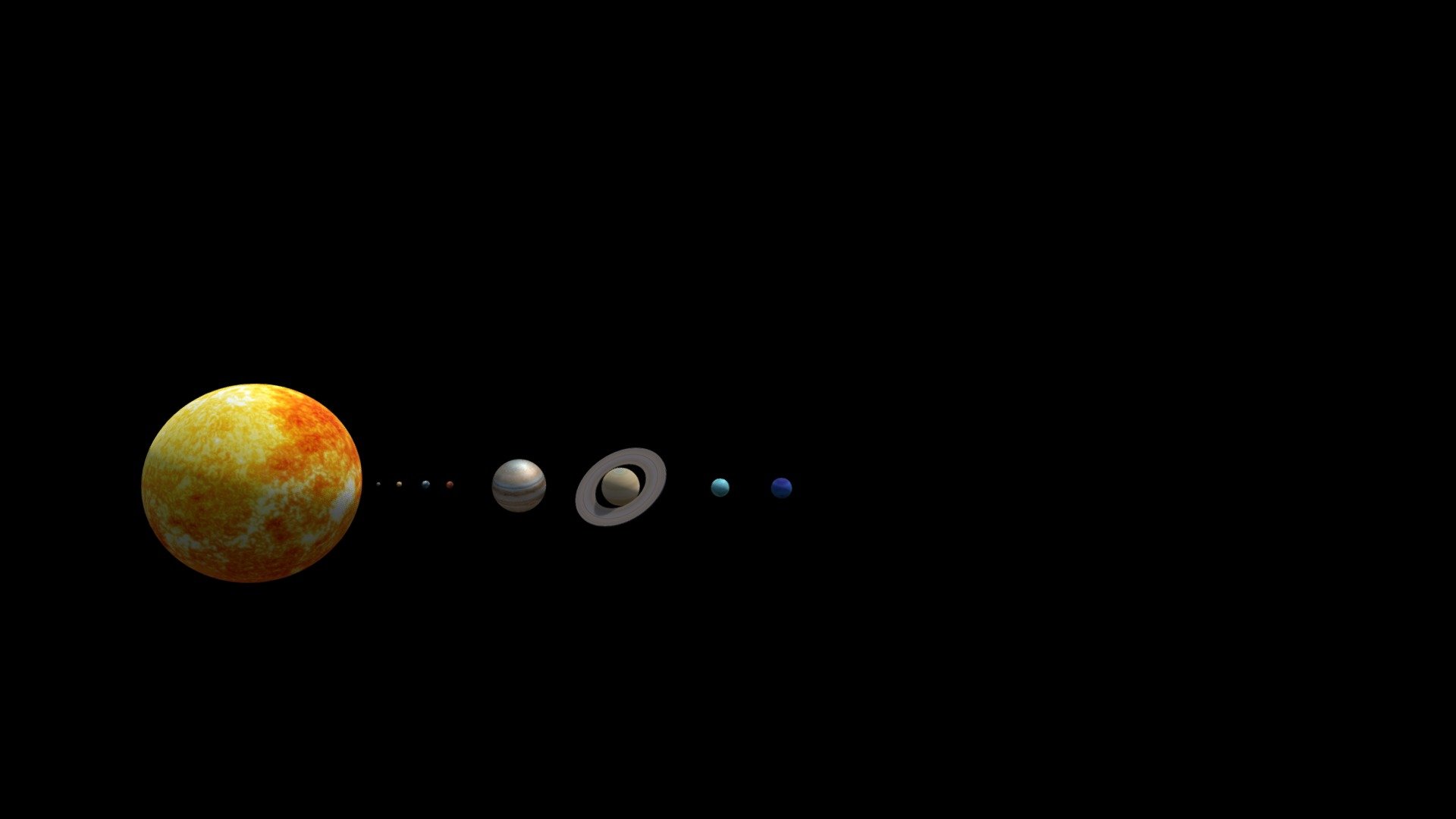 Solar System - 3D model by AM.Yaseen (@M.yaseen) [1628690] - Sketchfab