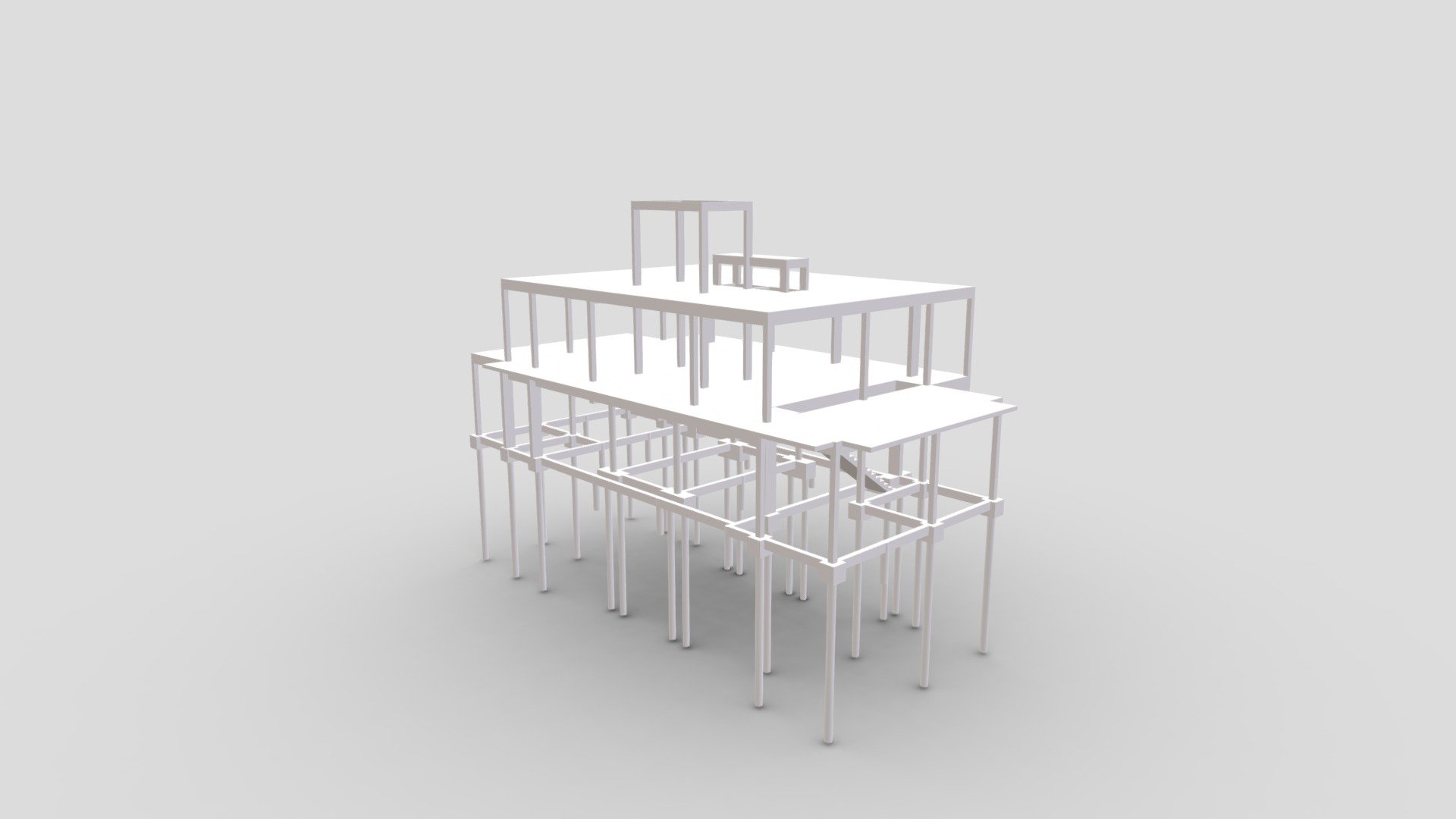 Projeto estrutural - Bruno Carreira - 3D model by eng.iago.piva ...