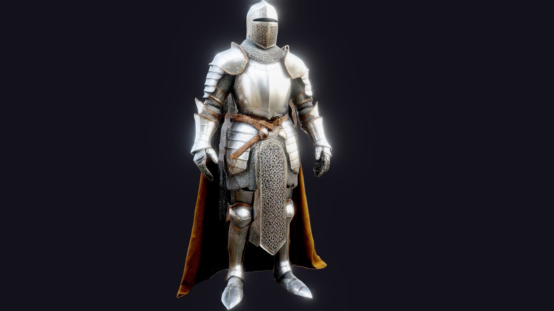 Medieval knight - Download Free 3D model by 3dUVpro [1629b56] - Sketchfab