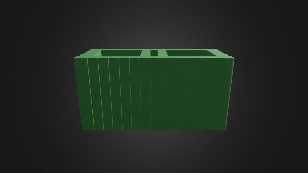 Bloque1 verde - 3D model by edm9 [162b103] - Sketchfab