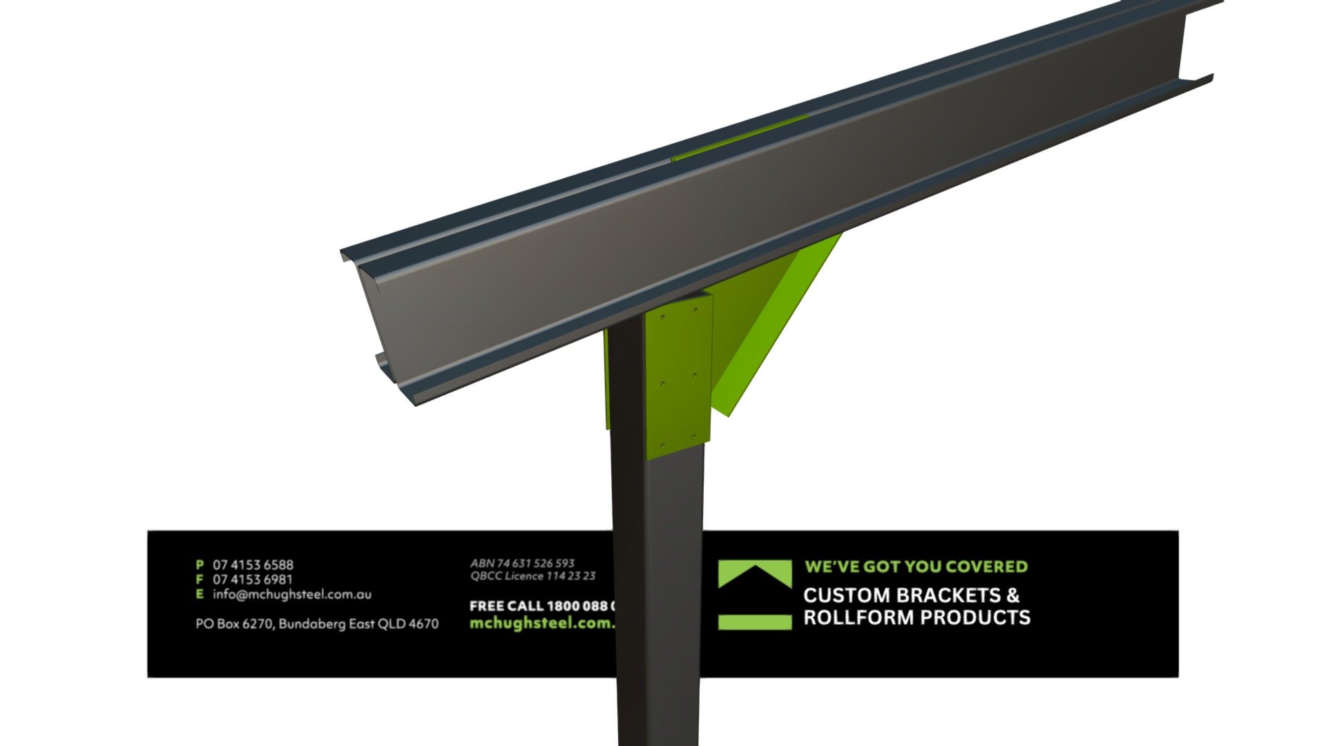 C150-10 Deg 100mm Off Set Post Low Side-Internal - 3D model by ...