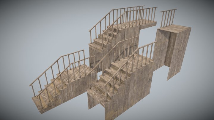 Railing 3D models - Sketchfab