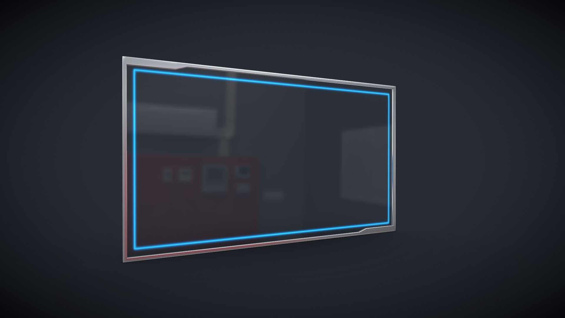 future_tv_002_silver - 3D model by 3polies [162d7ca] - Sketchfab