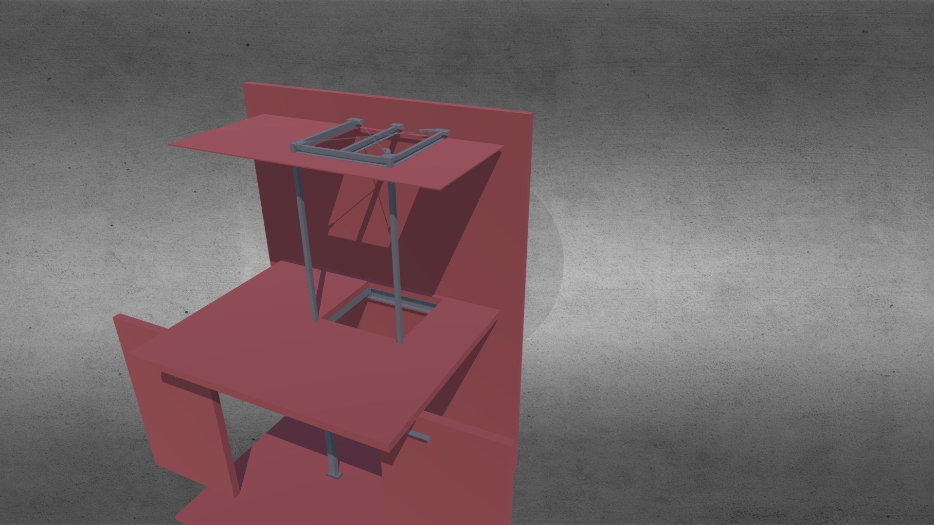 Lift and support steel - 3D model by 3ddetailing [162dc0b] - Sketchfab