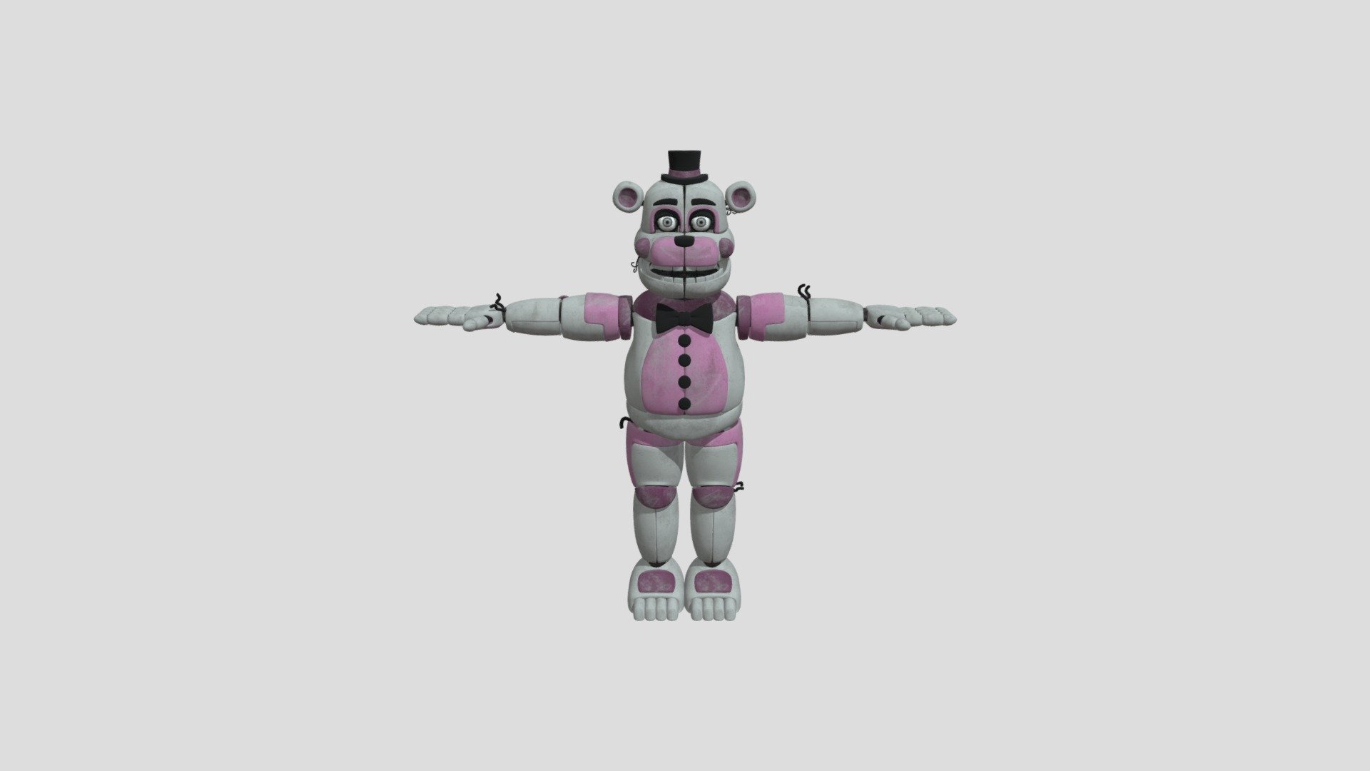 Funtime Freddy - Download Free 3D model by Statix (@Statix_9) [162e733 ...