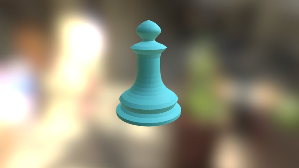 Pawn chess piece - 3D model by nora (@norav) [162ecac] - Sketchfab
