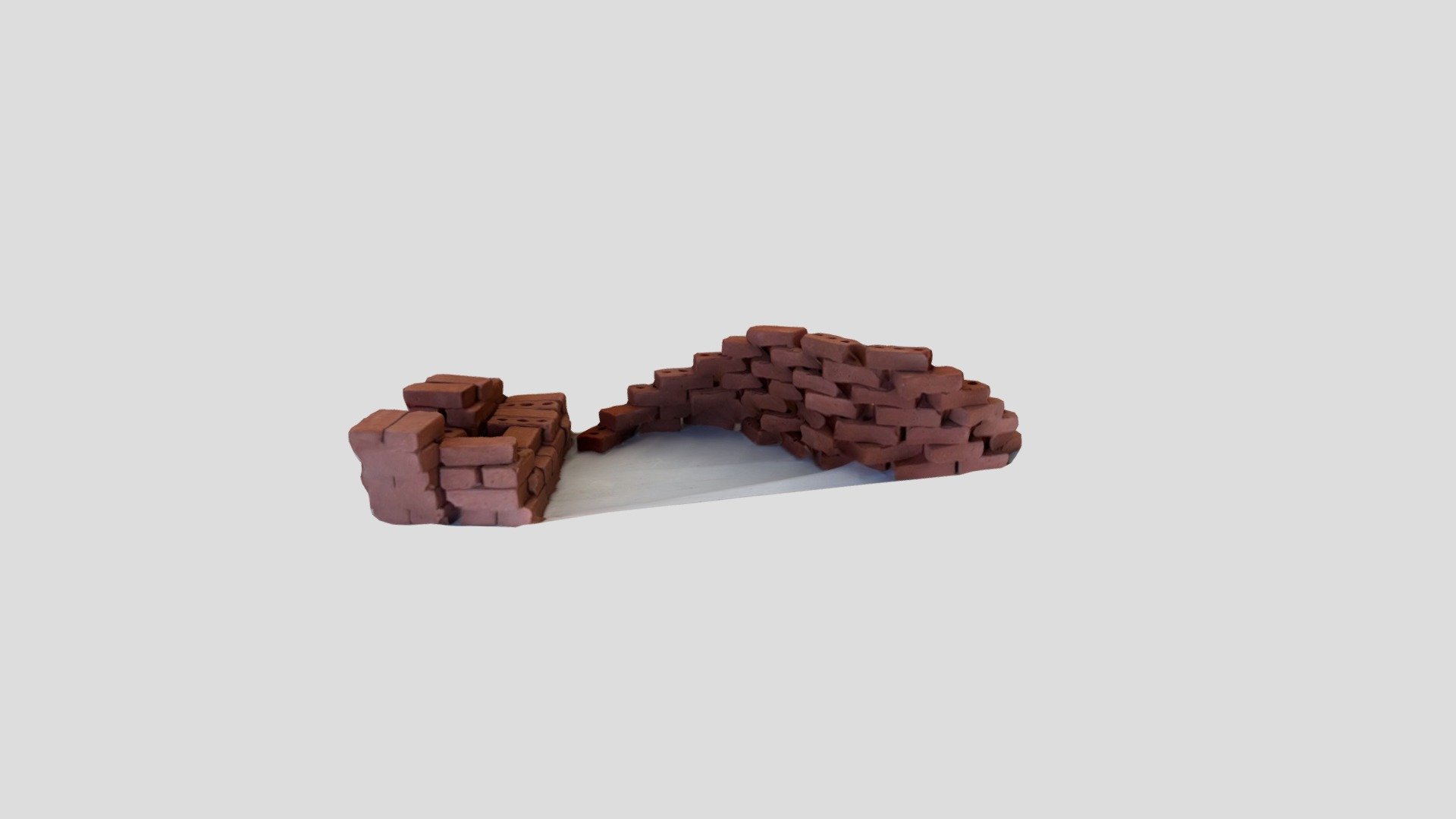 Brick Wall - Bendy w/ Stack 2 - Download Free 3D model by Koko ...