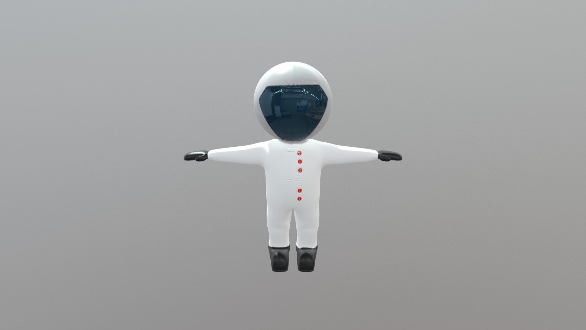 Spaceman - Download Free 3D model by brainfoam [162f6ae] - Sketchfab
