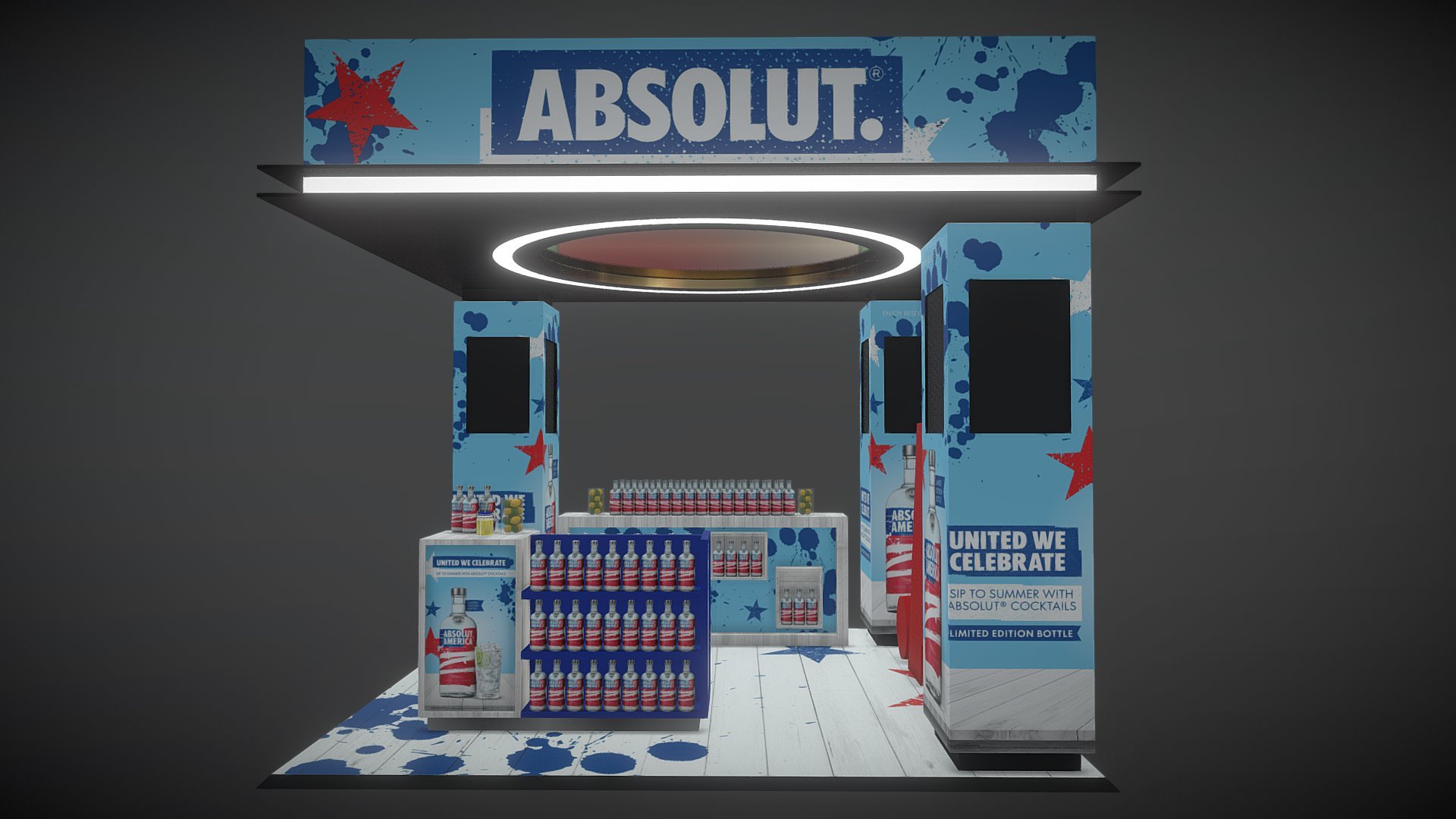ABSOLUT AMERICA - PUNTA CANA - 3D model by Koistudio MIAMI ...