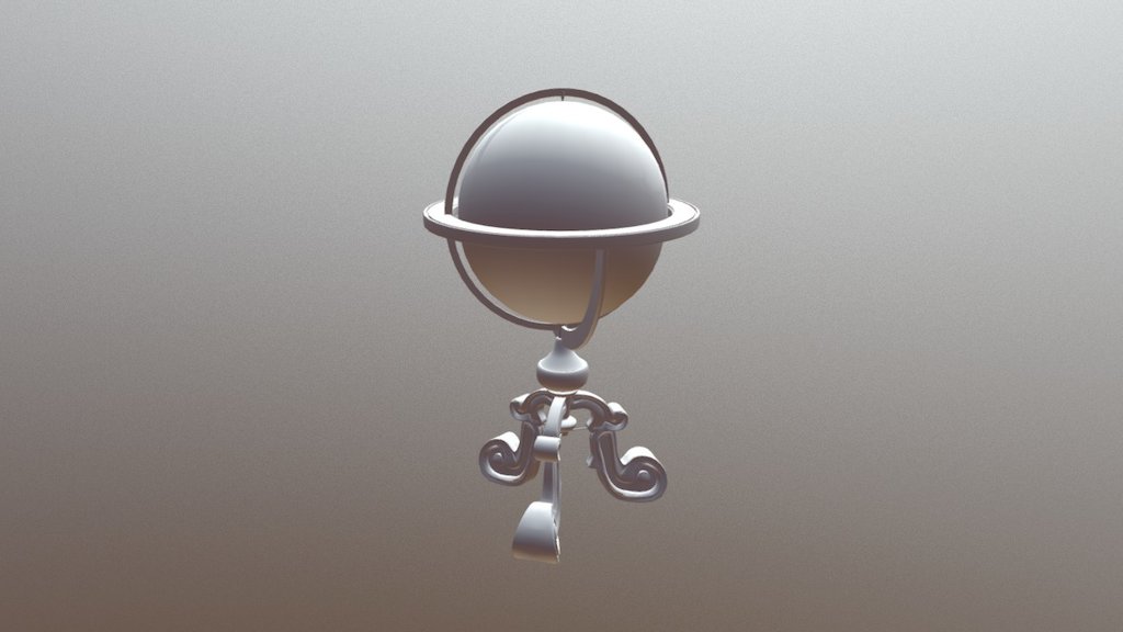 Globe. - 3D model by cameronsamuel [1630c81] - Sketchfab
