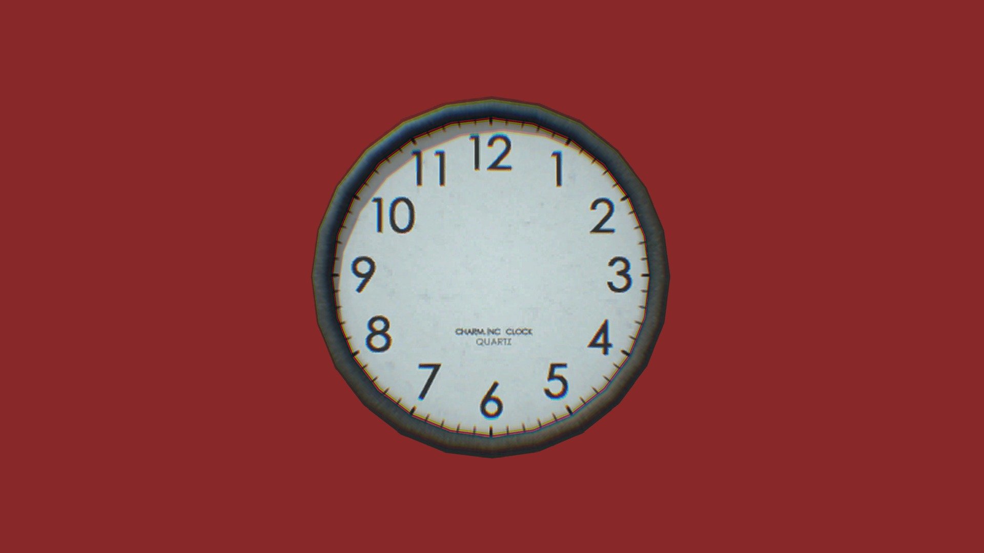 Clock for the wall - Download Free 3D model by Roger Peterson ...