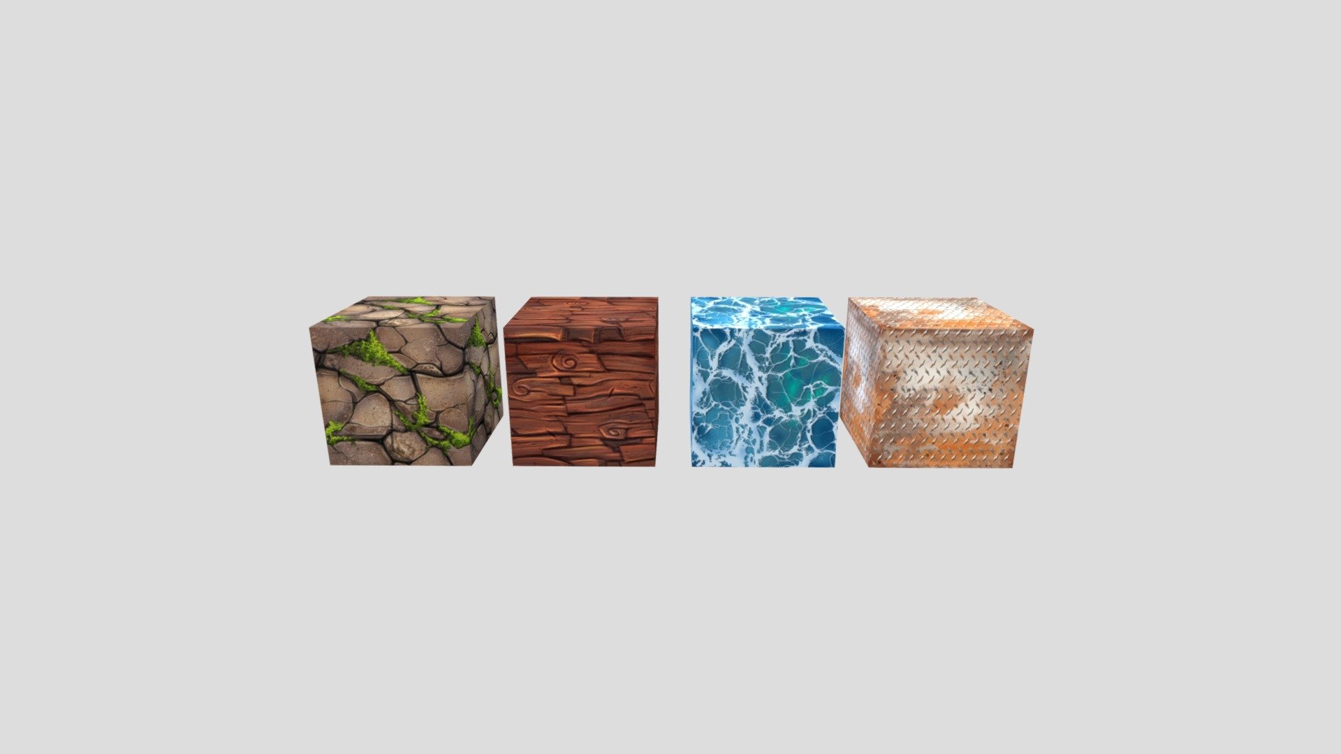 Hand painted textures - exercise - 3D model by susheni [1632327 ...