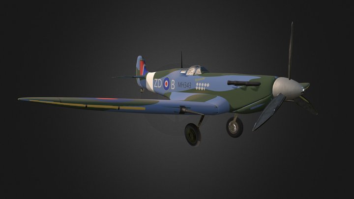 Spitfire 3D models - Sketchfab
