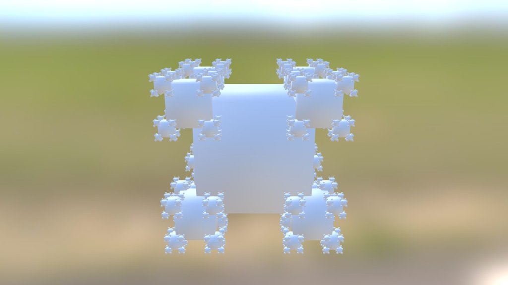 Fractal - 3D model by flygongaby [16335b1] - Sketchfab
