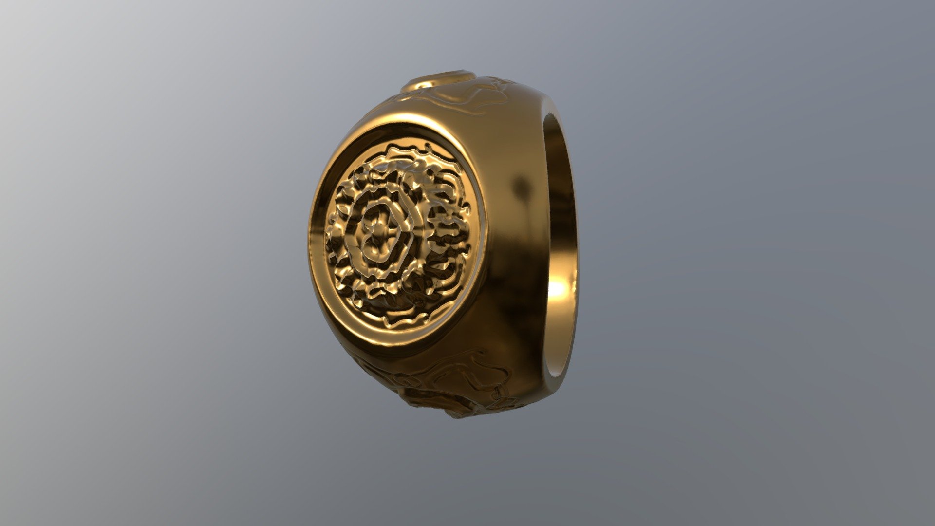 Signet Ring - 3D model by VE AND VILE (@veandvile) [16344ab] - Sketchfab