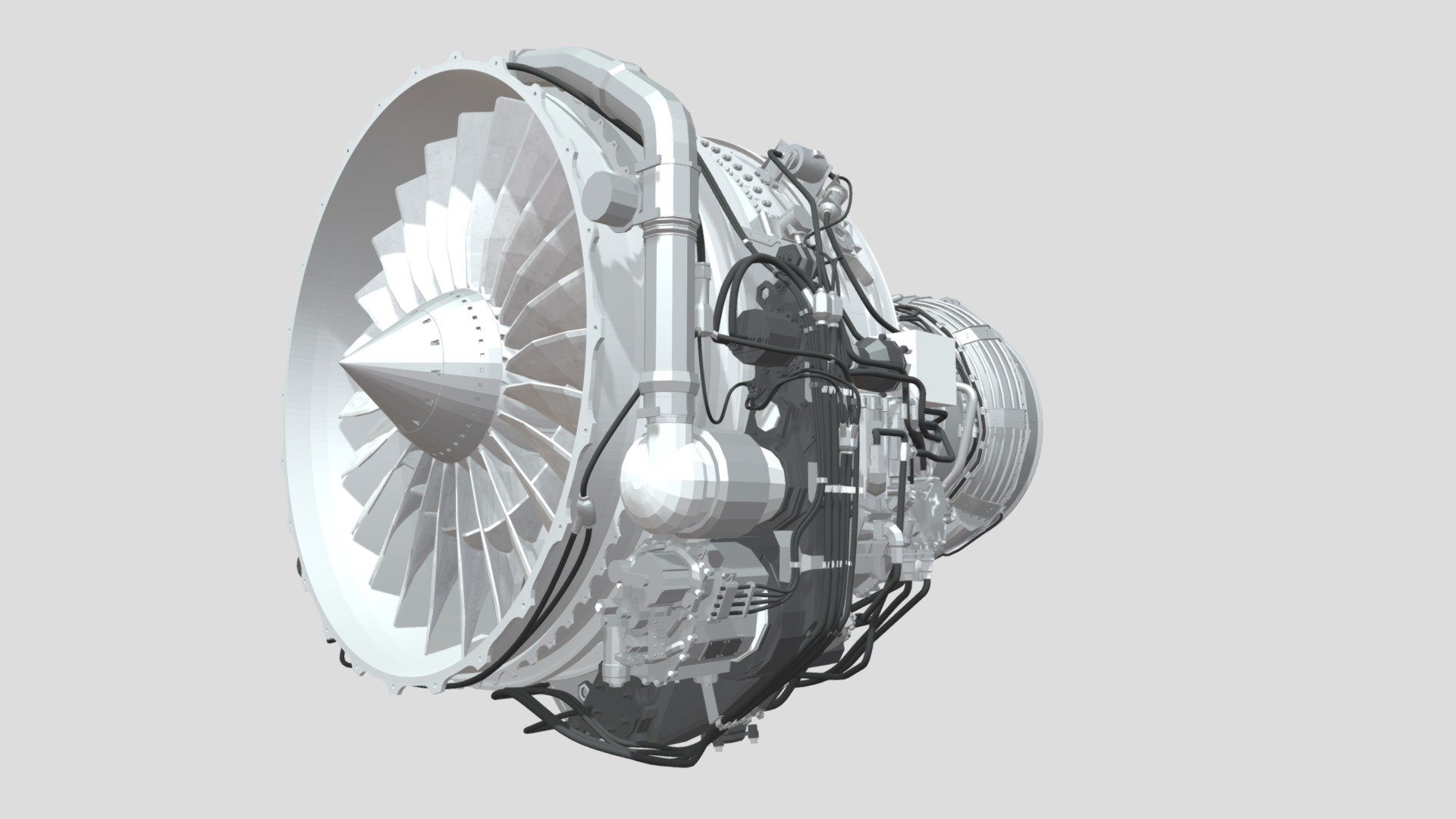 Jet Engine CFM56 - 3D model by CCAAGURU [16356b3] - Sketchfab