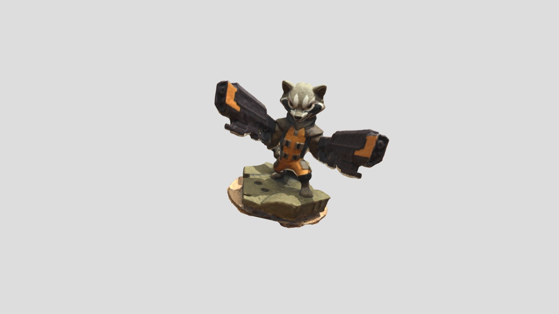 Rocket Figure - 3D model by Bobblesthedork [1635cdd] - Sketchfab