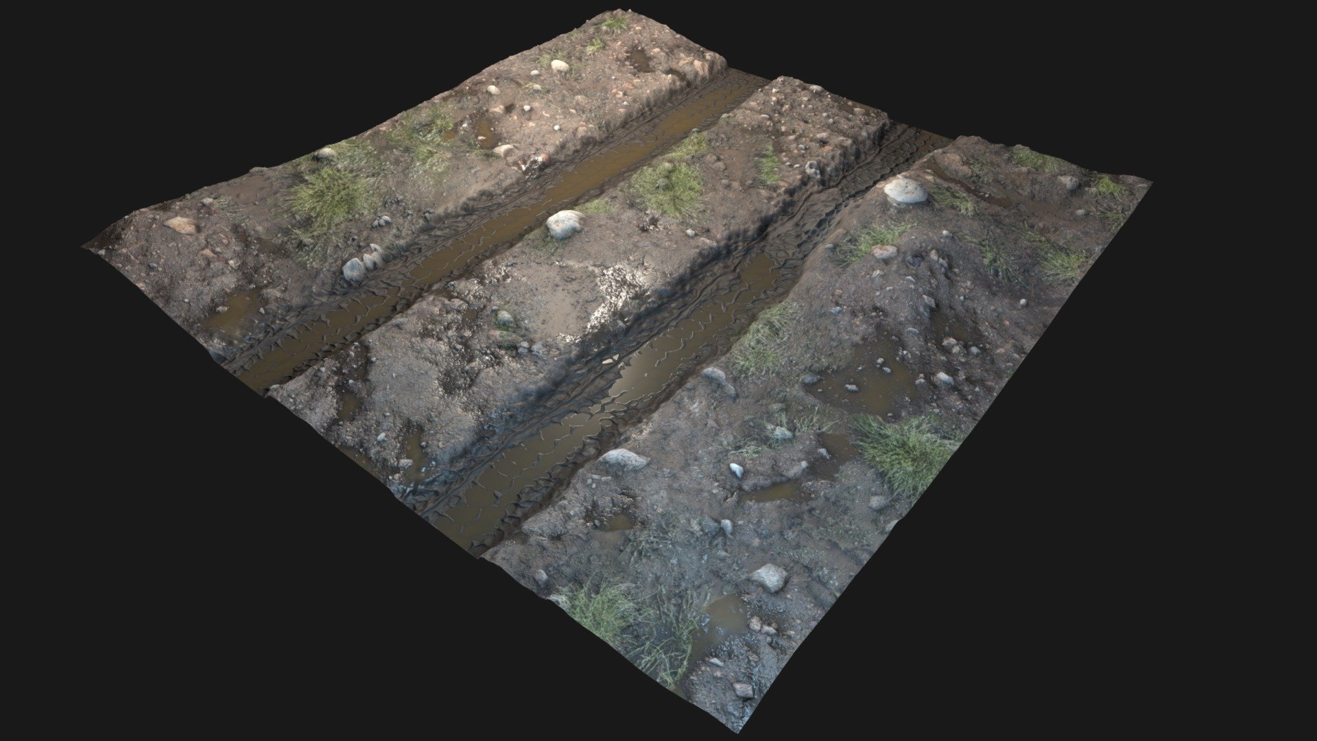 Dirty mud road material - Buy Royalty Free 3D model by André Bray ...