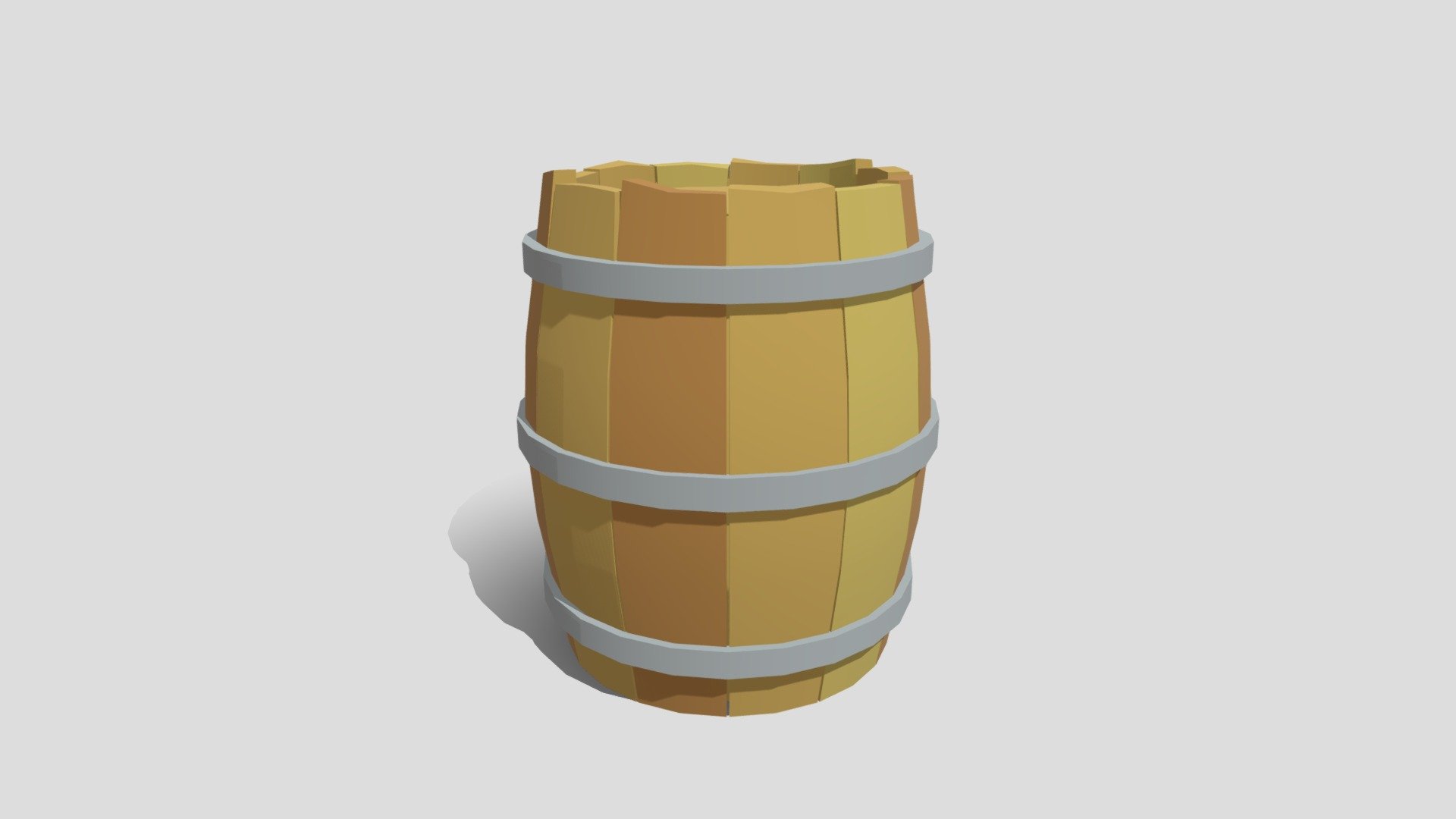 Stylized Barrel - 3D model by Will Atkins (@Platinumsuta) [1636568 ...