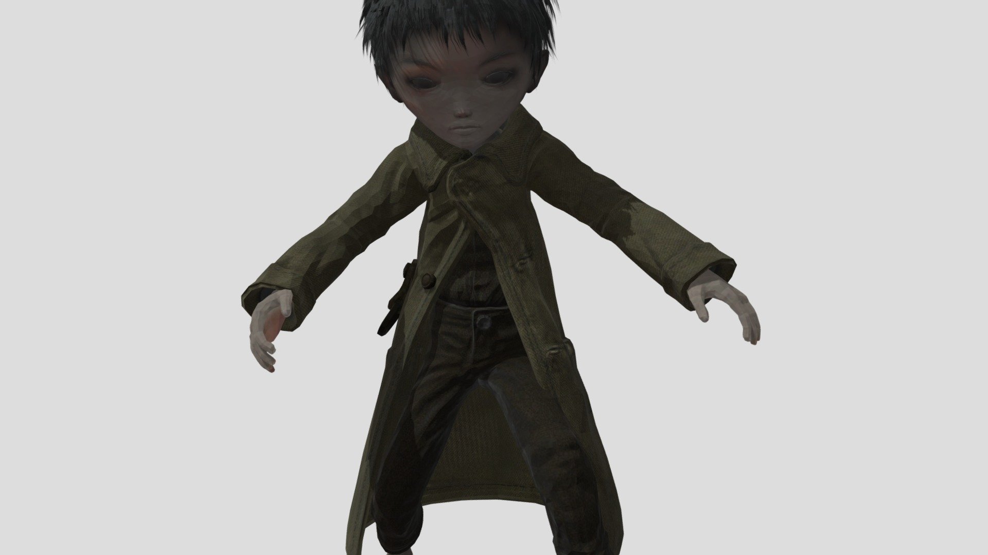 Mono All animation Little nighmares 2 - Download Free 3D model by alex ...