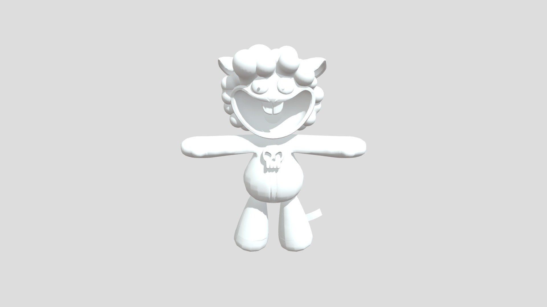 Baba chops (no rig and no colors) - Download Free 3D model by Chiky g ...