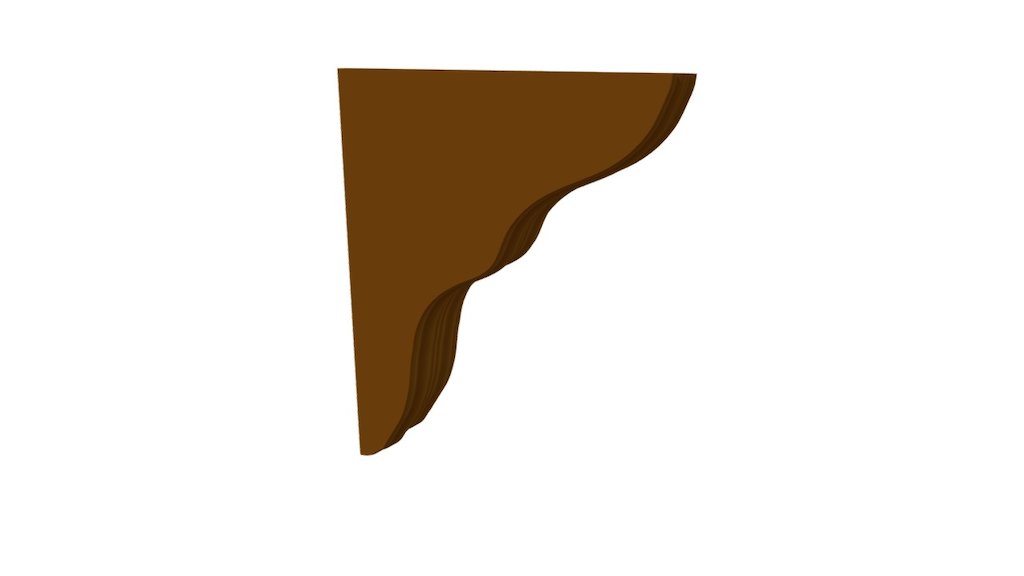 Wooden Corbel - 3D model by Jon Miron (@jonmiron) [1638b10] - Sketchfab