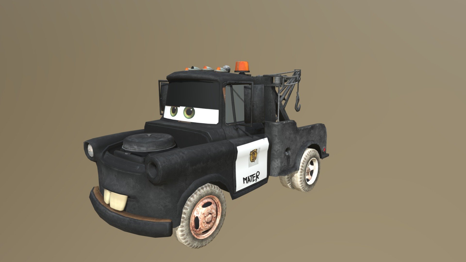 Cars-2-the-video-game-police-mater - 3D model by Bridget Goins ...