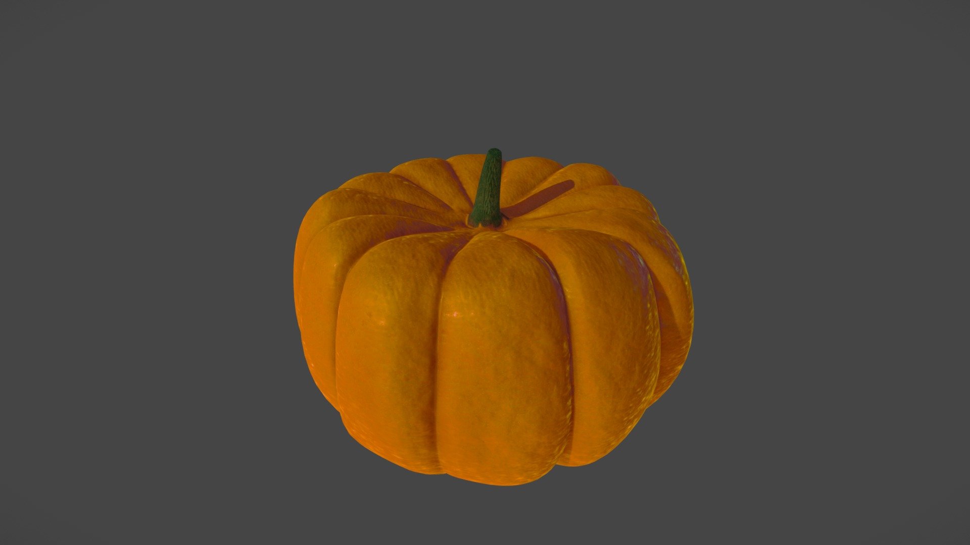 Pumpkin High poly - Download Free 3D model by Bob (@MeBob) [163a813 ...