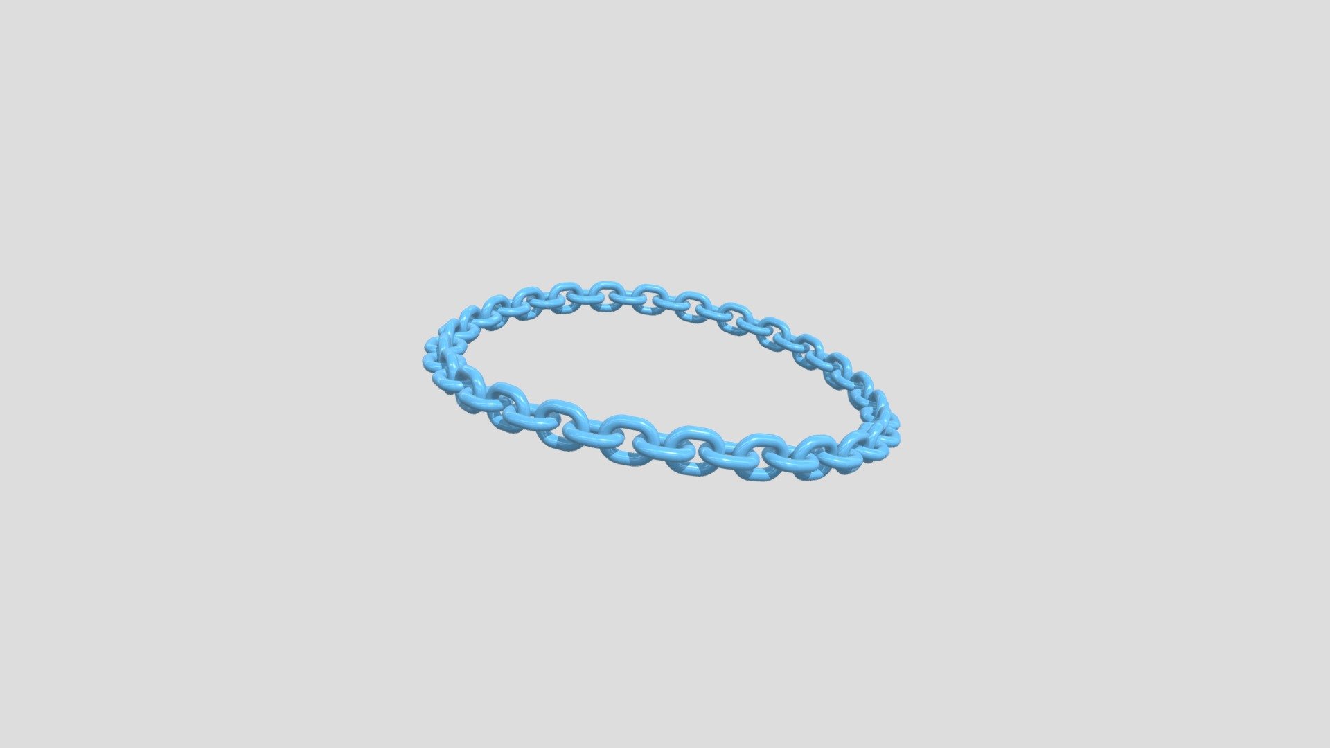 Classic Metal Chain 3D Model - Download Free 3D model by FredTiger2024 ...