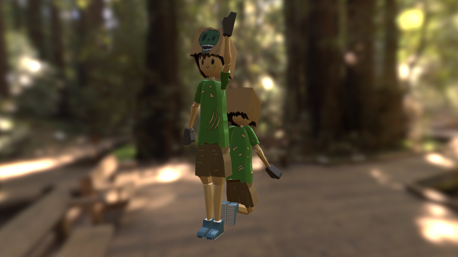 Final Character Design - Download Free 3D model by HugoParisi [163dcd0 ...