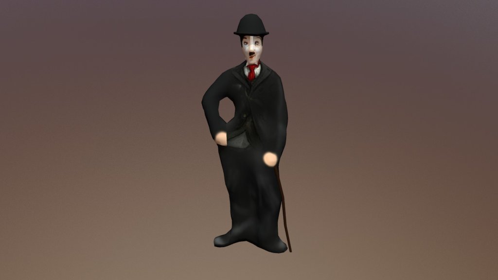 Chaplin - 3D model by artemegorov [163deb1] - Sketchfab