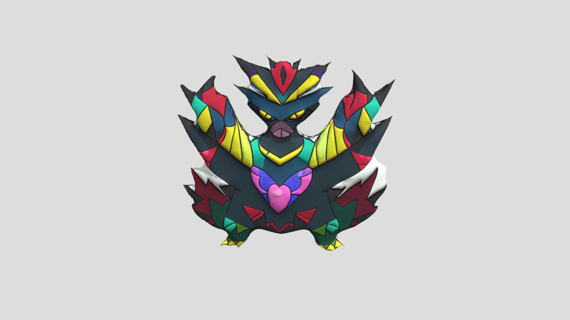 Pokemon Goal 581 - Download Free 3D model by klrxyz [163e05d] - Sketchfab