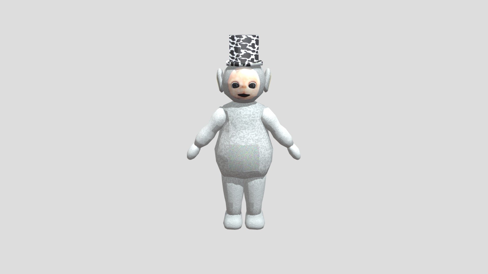 Slendytubbies White Tubby - Download Free 3D model by gonzalez.kika ...