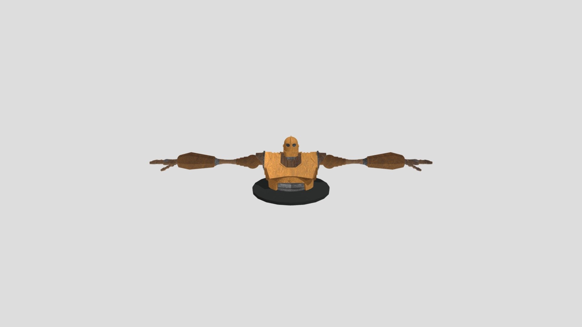 knb127 Iron Giant Unposed - 3D model by hollybooth [163ee30] - Sketchfab