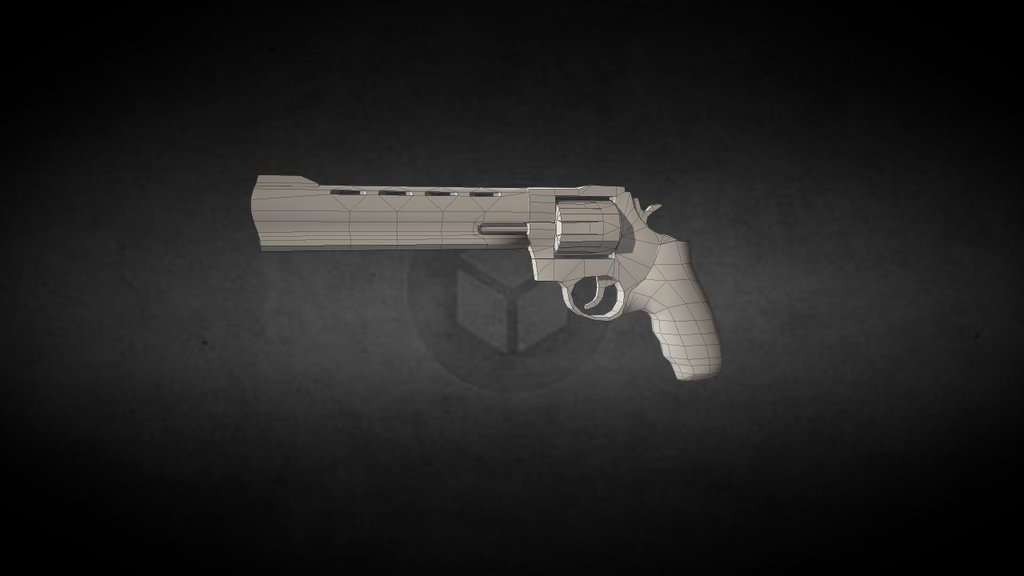 Magnum Lowpoly - 3D model by Krzysztof (@KrzysztofKotarba) [1640156 ...