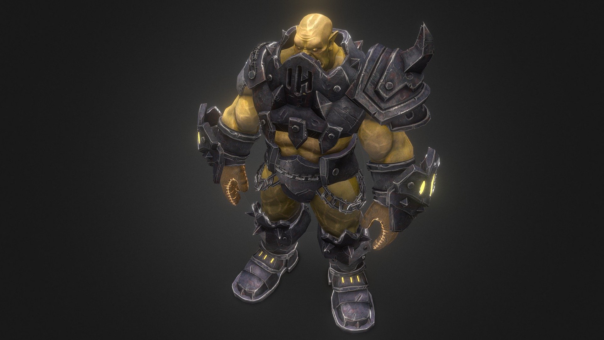 Black Rock Ork (World Of Warcraft) Fan Art - 3D model by archer1533 ...