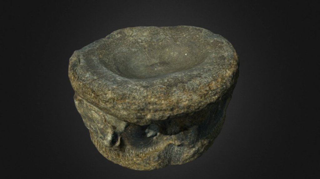 Vertebra Fossil - 3D model by 3DSOM [1640798] - Sketchfab
