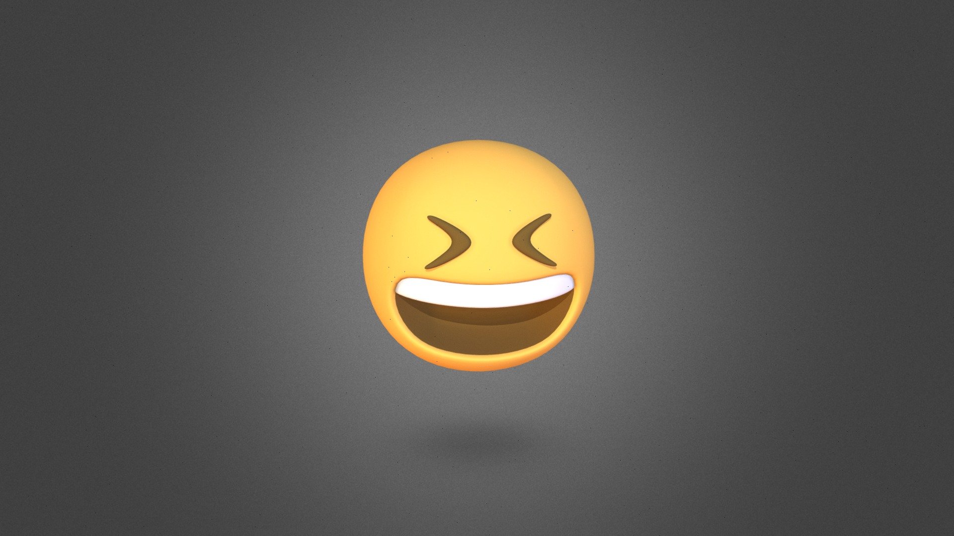 Grinning Squinting Face Emoji - Buy Royalty Free 3D model by ...