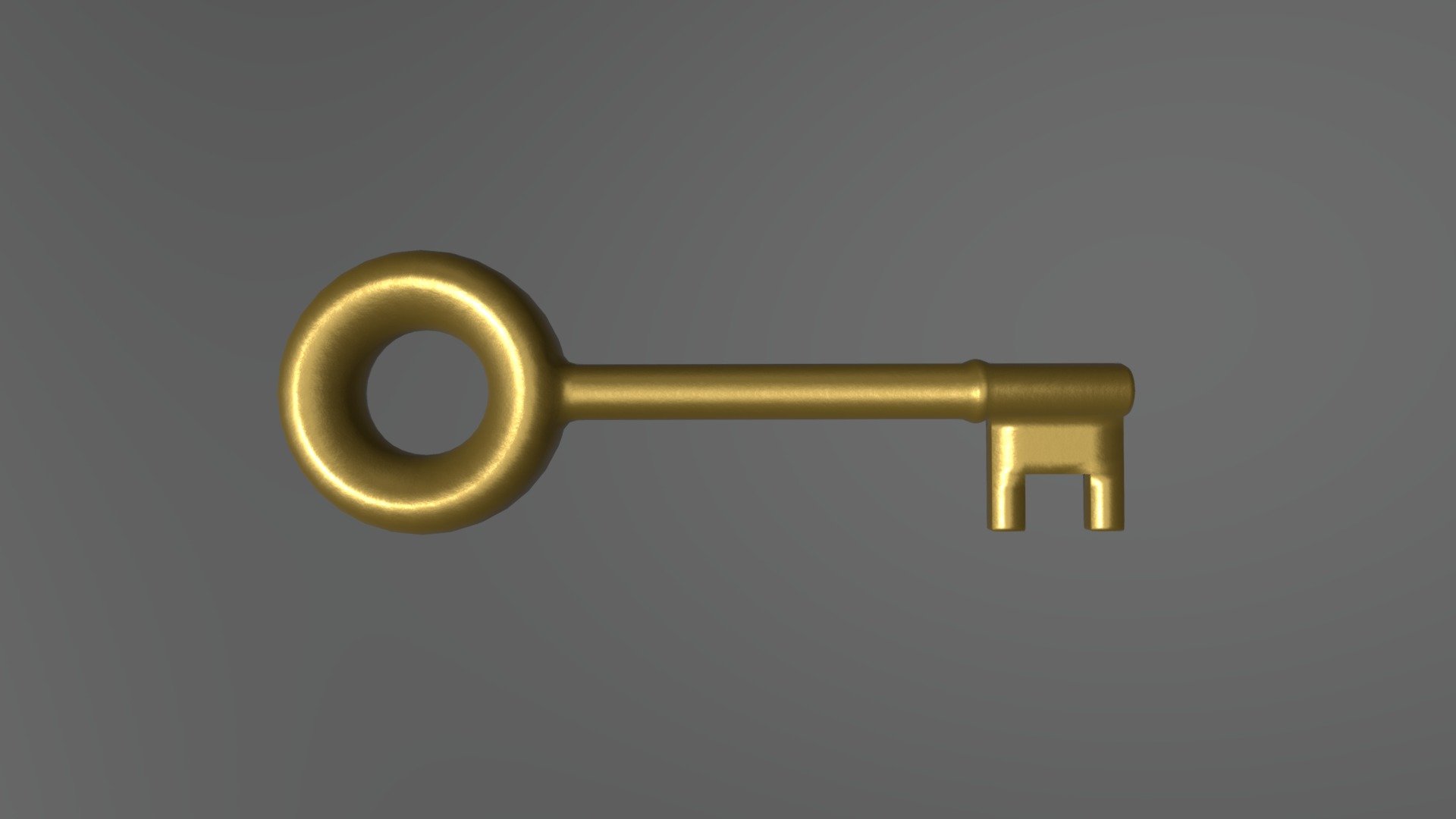 Golden Key - Download Free 3D model by PigeonMage [1646dce] - Sketchfab
