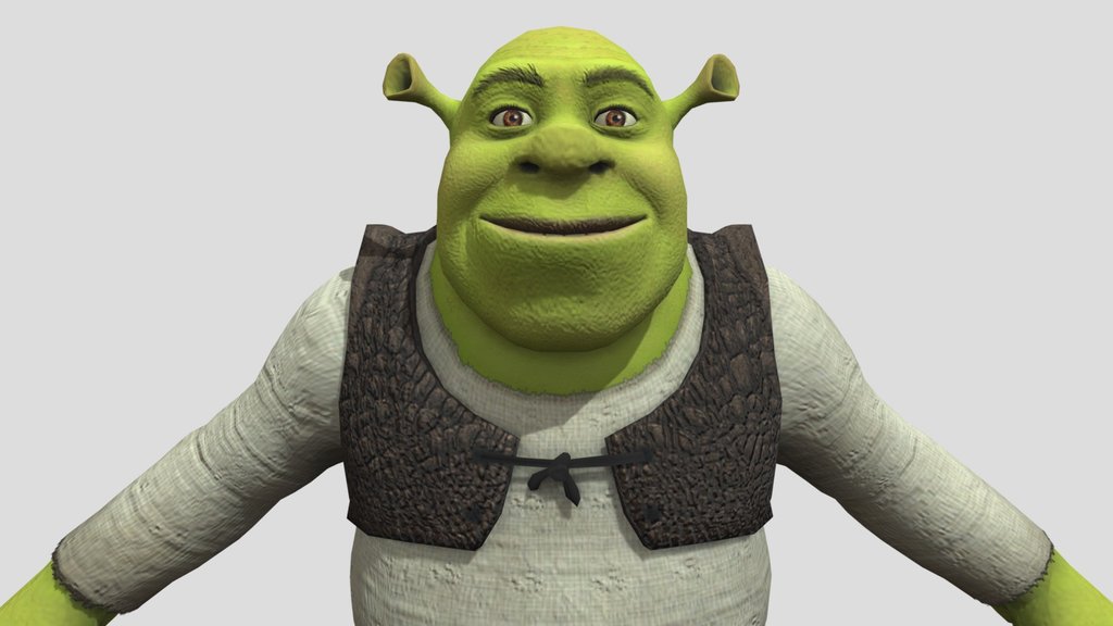 Shrek - A 3D model collection by lisbarral - Sketchfab