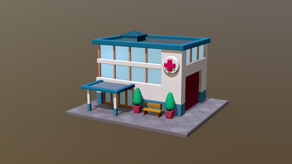 Hospital - A 3D model collection by theya2 - Sketchfab