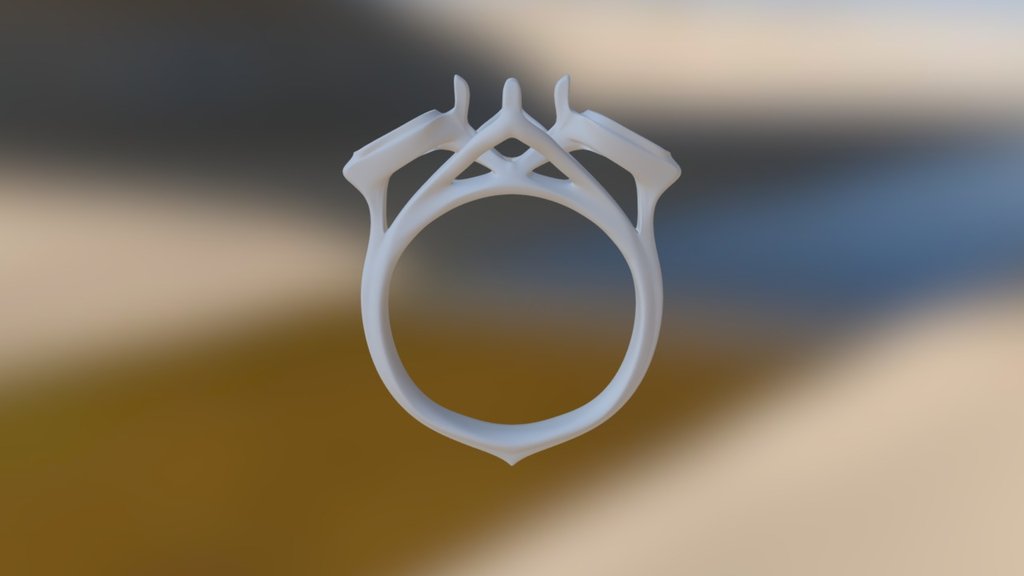 Xavier Ring Re- Do 2 Bezel Casting Proper - 3D model by samhsnyder ...