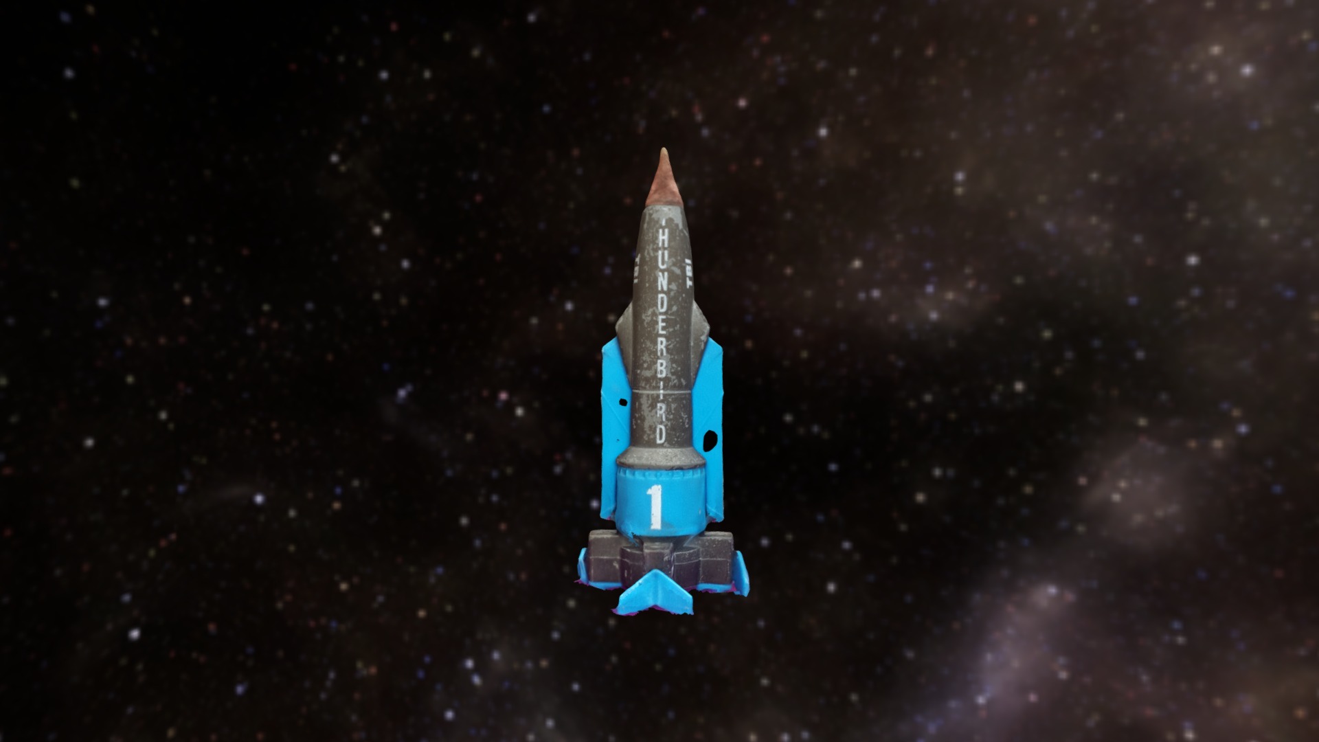 Thunderbird 1 - 3D model by RockinOnCola [164a355] - Sketchfab
